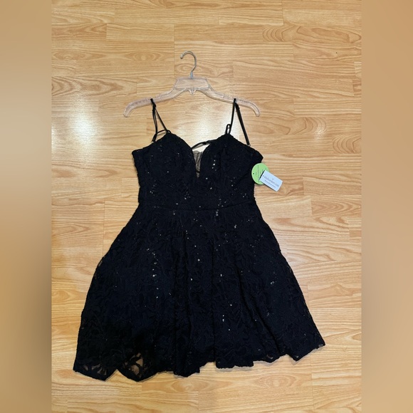 Dresses | Windsor Black Spark Dress | Poshmark